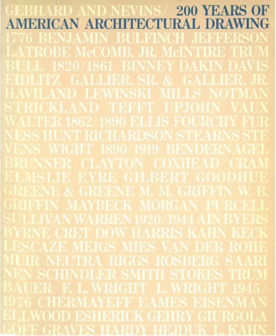 John Hejduk - The Architectural League of New York