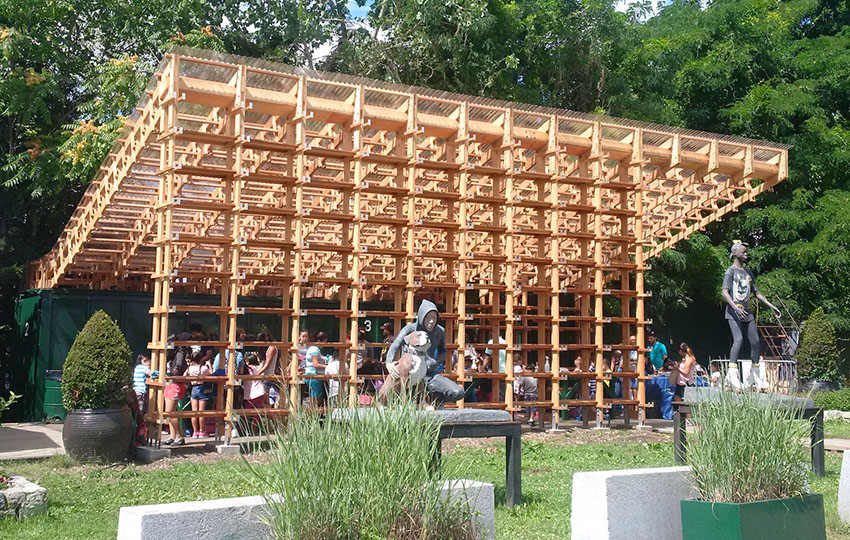 Sticks opening reception - The Architectural League of New York