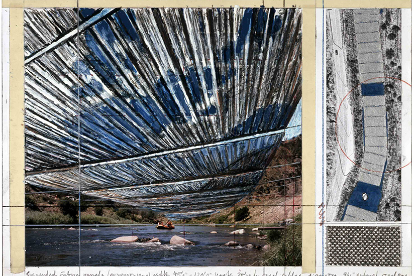 Christo: Two works in progress - The Architectural League of New York